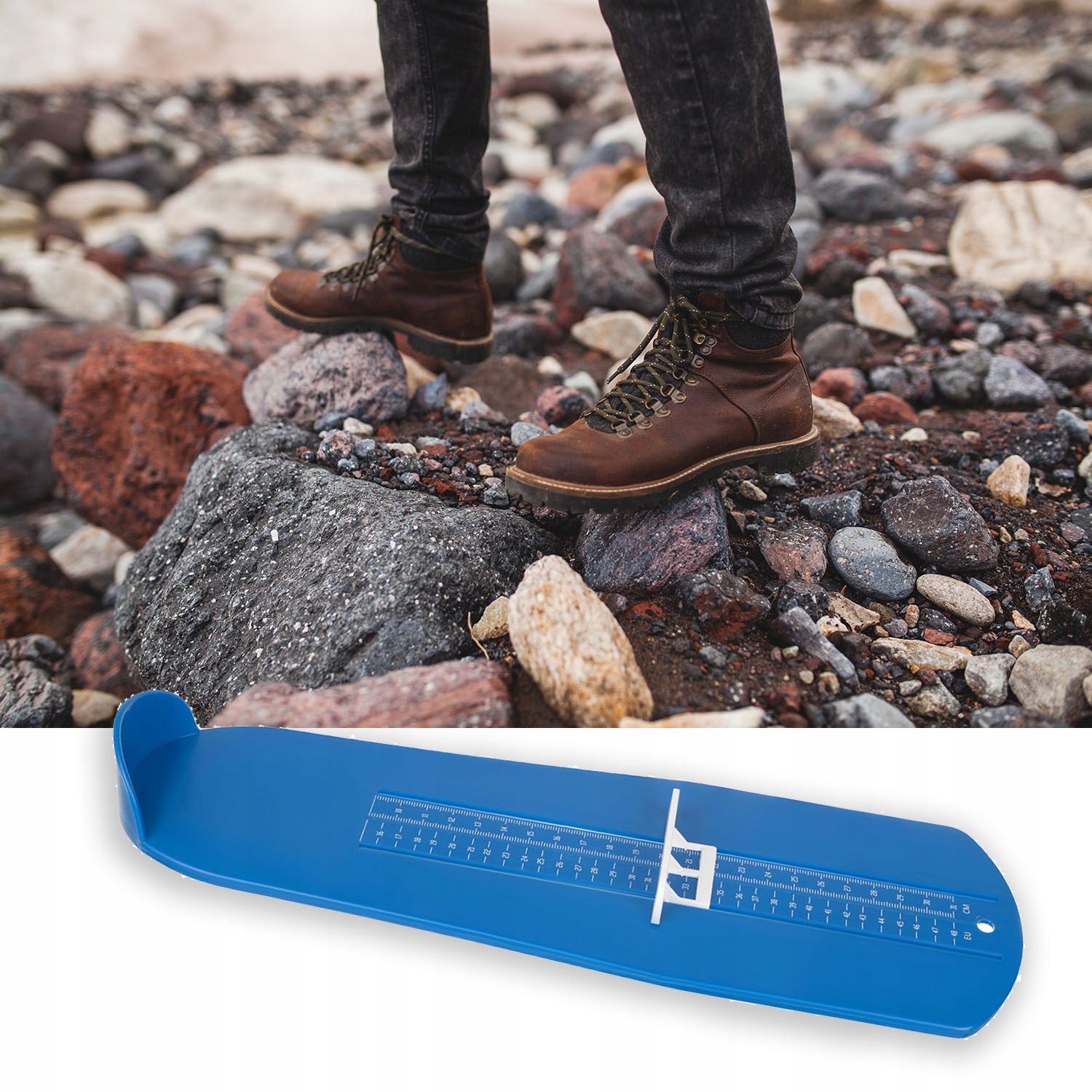 Miarka do Stóp Pomiaru Długości Stopy Dobór Butów MALATEC - Malatec ...