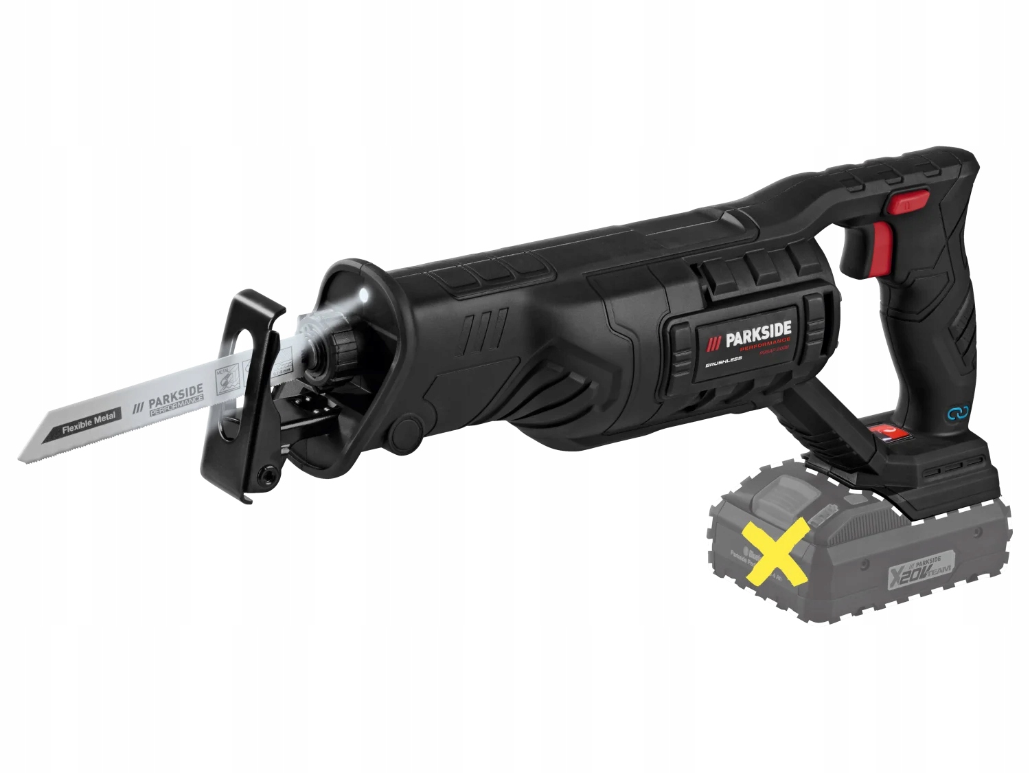 PARKSIDE PERFORMANCE Akumulatorowa Piła Szablasta PSSAP 2028 B2 ...