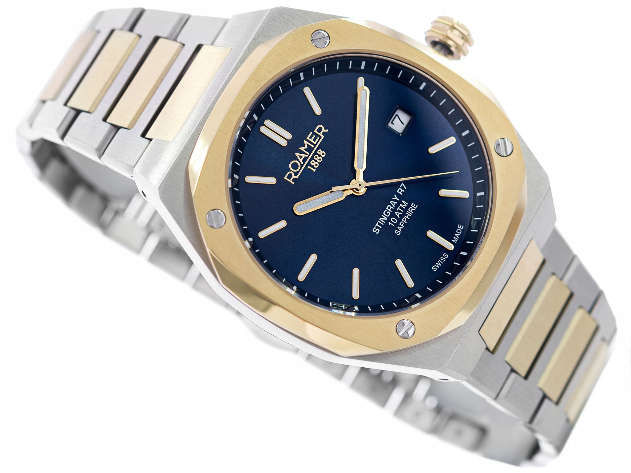 PÁNSKÉ HODINKY ROAMER 854833 47 45 50 STINGRAY R7 za 5058.00CZK - Allegro