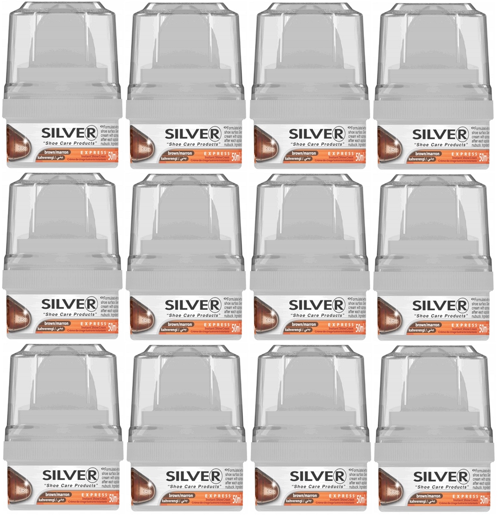 Silver Pasta do butów z gąbką 50ml brąz 13450669271 - Allegro.pl