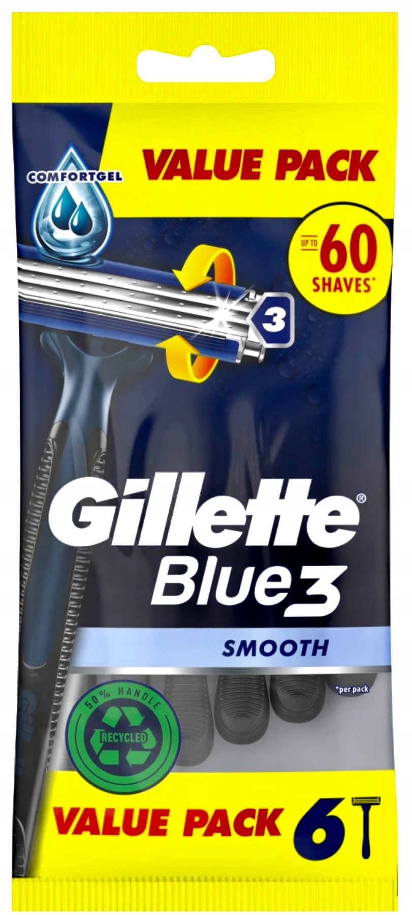 Gillette 3 Blue - Alacsony ár az Allegro