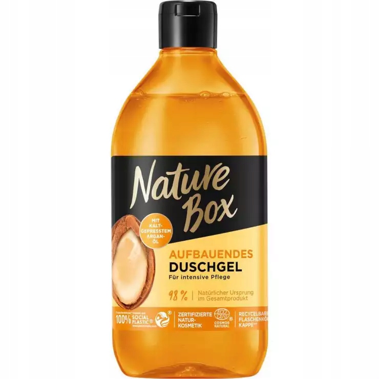 Nature Box żel pod prysznic Argan z zimnym olejem arganowym 385ml DE • Cena, Opinie - Allegro