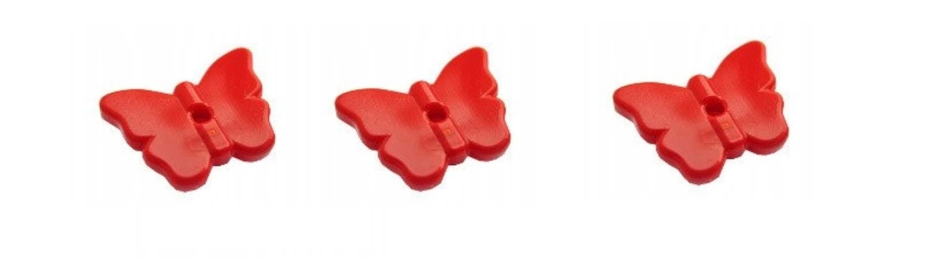 276S1. LEGO 93081 Motyl Czerwony 4599684 - 3 sztuki • Cena, Opinie ...