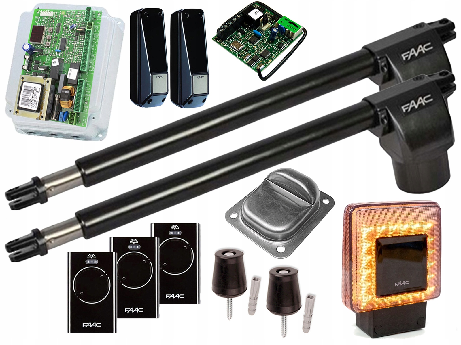 NAPĘD DO BRAM SKRZYDŁOWYCH FAAC 414 SHORT XLED • Cena, Opinie • Napędy 13420572189 • Allegro