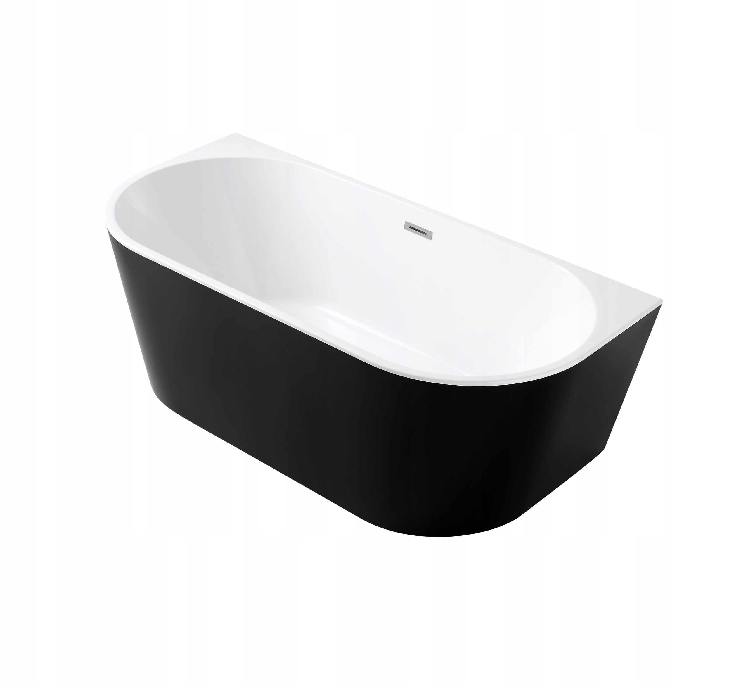 Wanna wolnostojąca akrylowa Braider Restia odpływ na środku 180 x 75 cm (5905951530550) • Cena ...