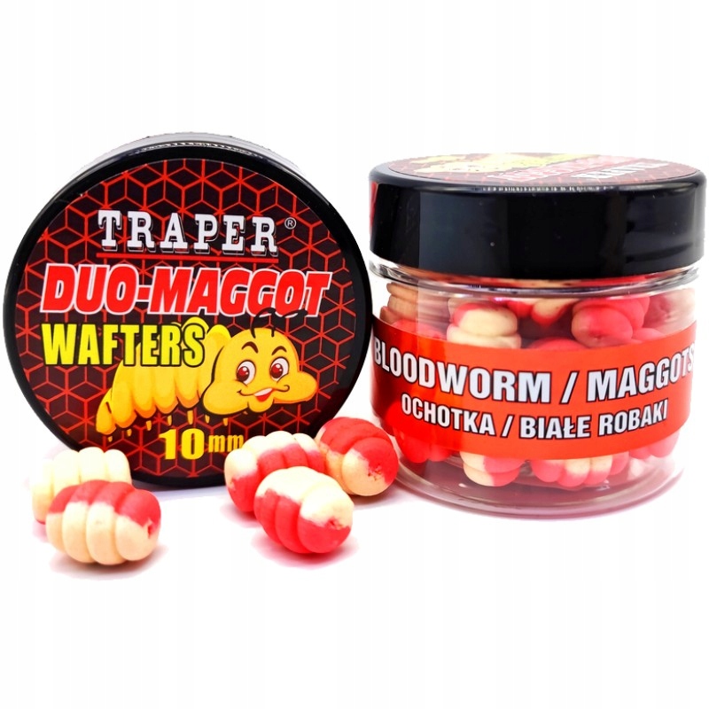 Wafters Traper Duo-Maggot LARWA Method Feeder Ochotka/Białe Robaki 10mm ...