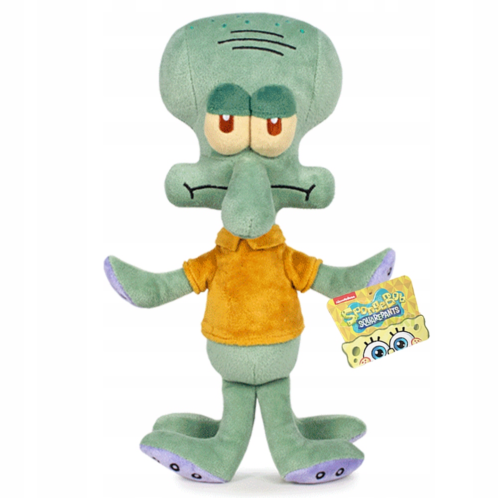 ORYGINALNA MASKOTKA SKALMAR 28 CM DUŻY PLUSZAK NA LICENCJI SPONGEBOB ...