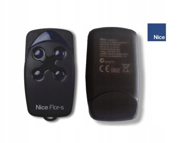 Pilot Nice 433,92 MHz Nice Flor (5906849442702) • Cena, Opinie • Piloty 16604932493 • Allegro