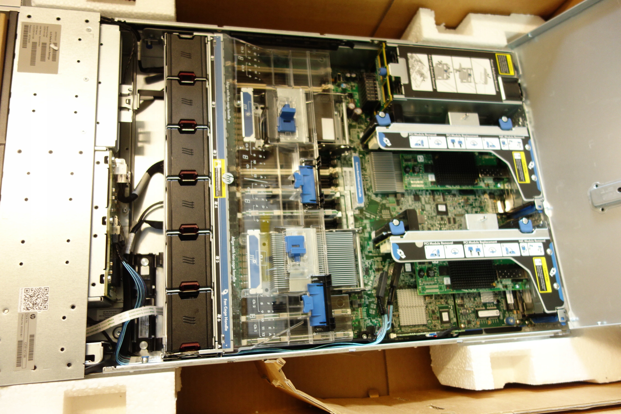 NOWY Serwer HP Proliant DL380p Gen8 G8 DDR3 Emulex - Sklep, Opinie, Cena w Allegro