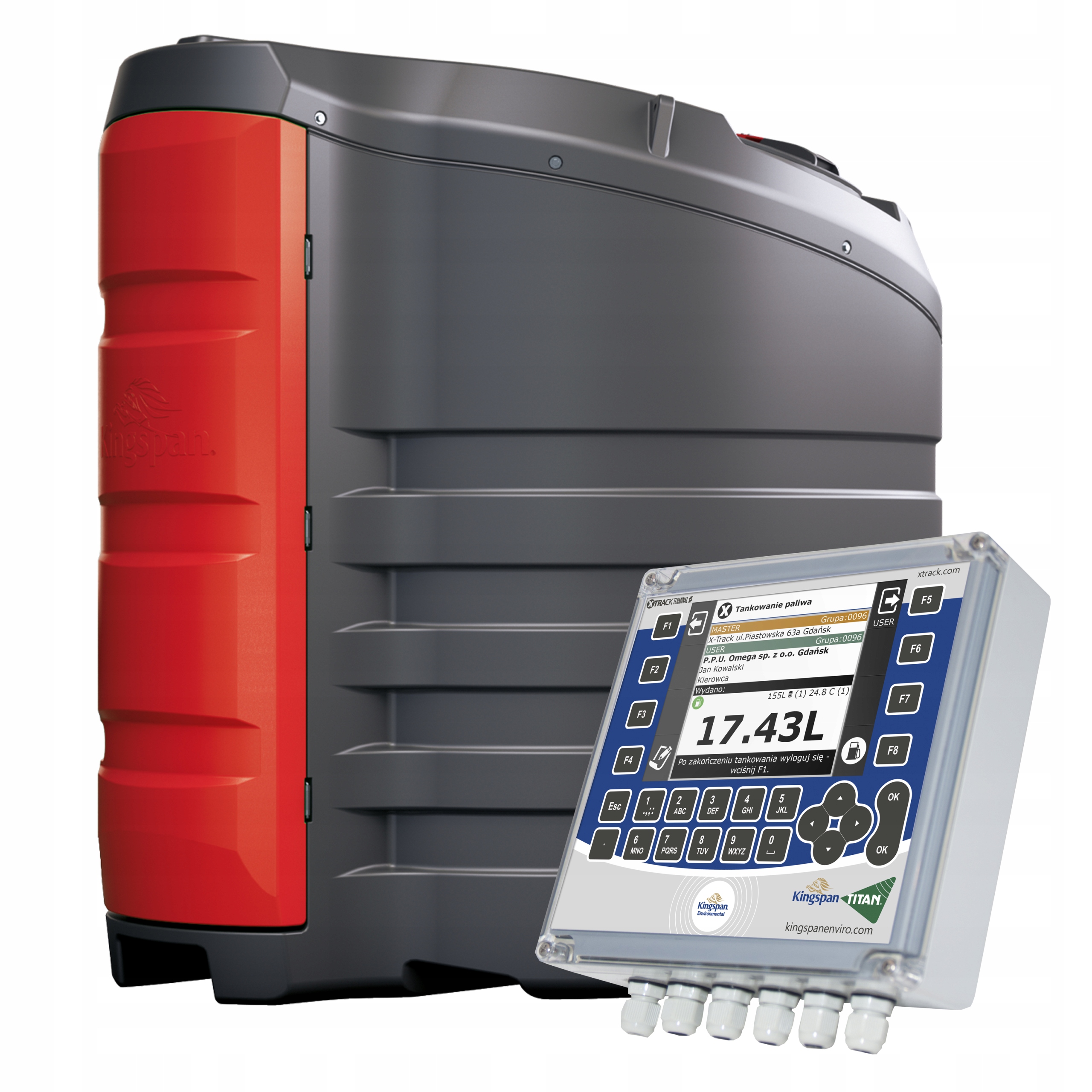 ZBIORNIK DO DIESLA ON 2500 LITRÓW FUELMASTER KINGSPAN SYSTEM WATCHMAN ...