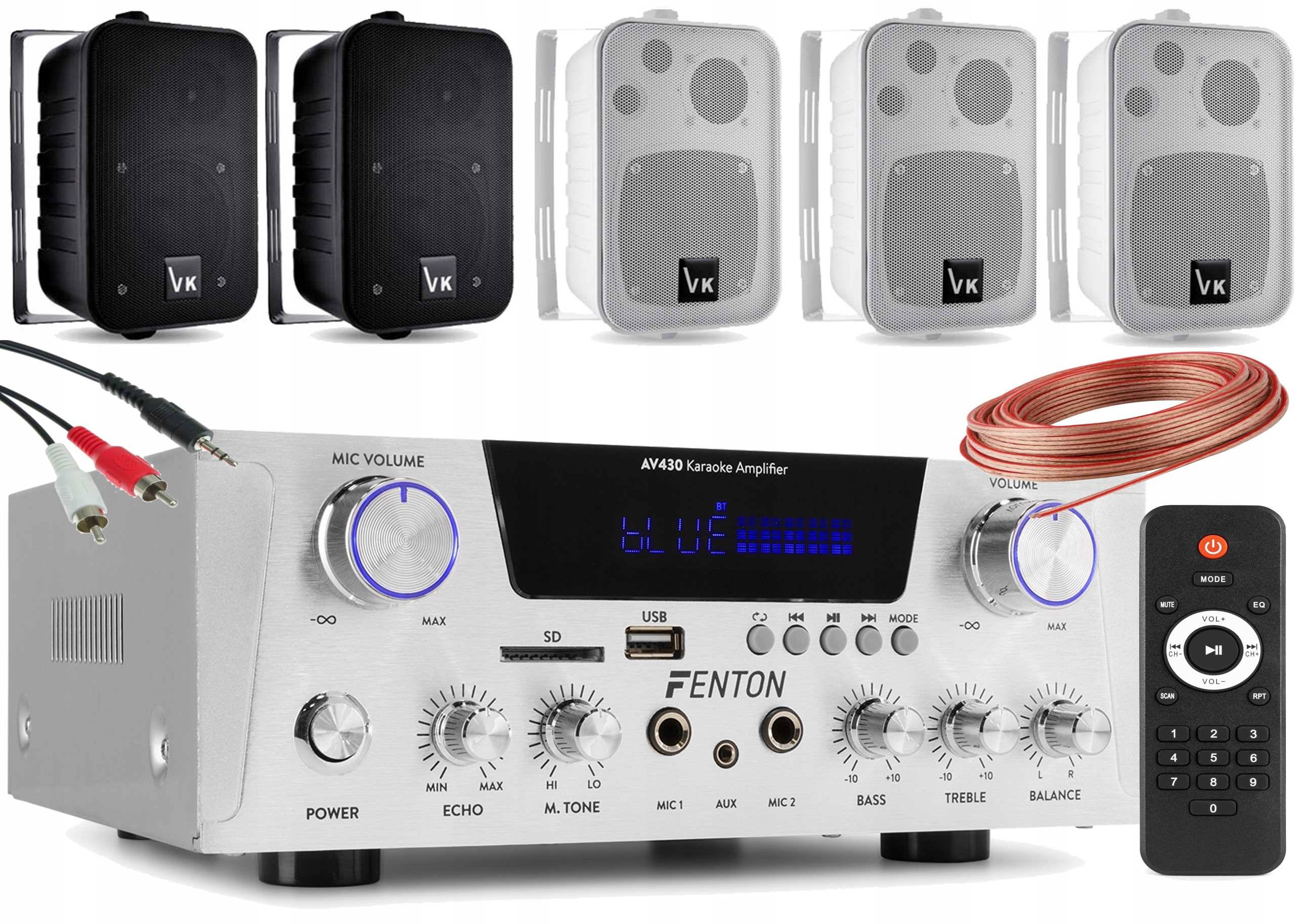 Głośnik AS4747BL Hadex 20 W czarny - Sklep, Opinie, Cena w Allegro