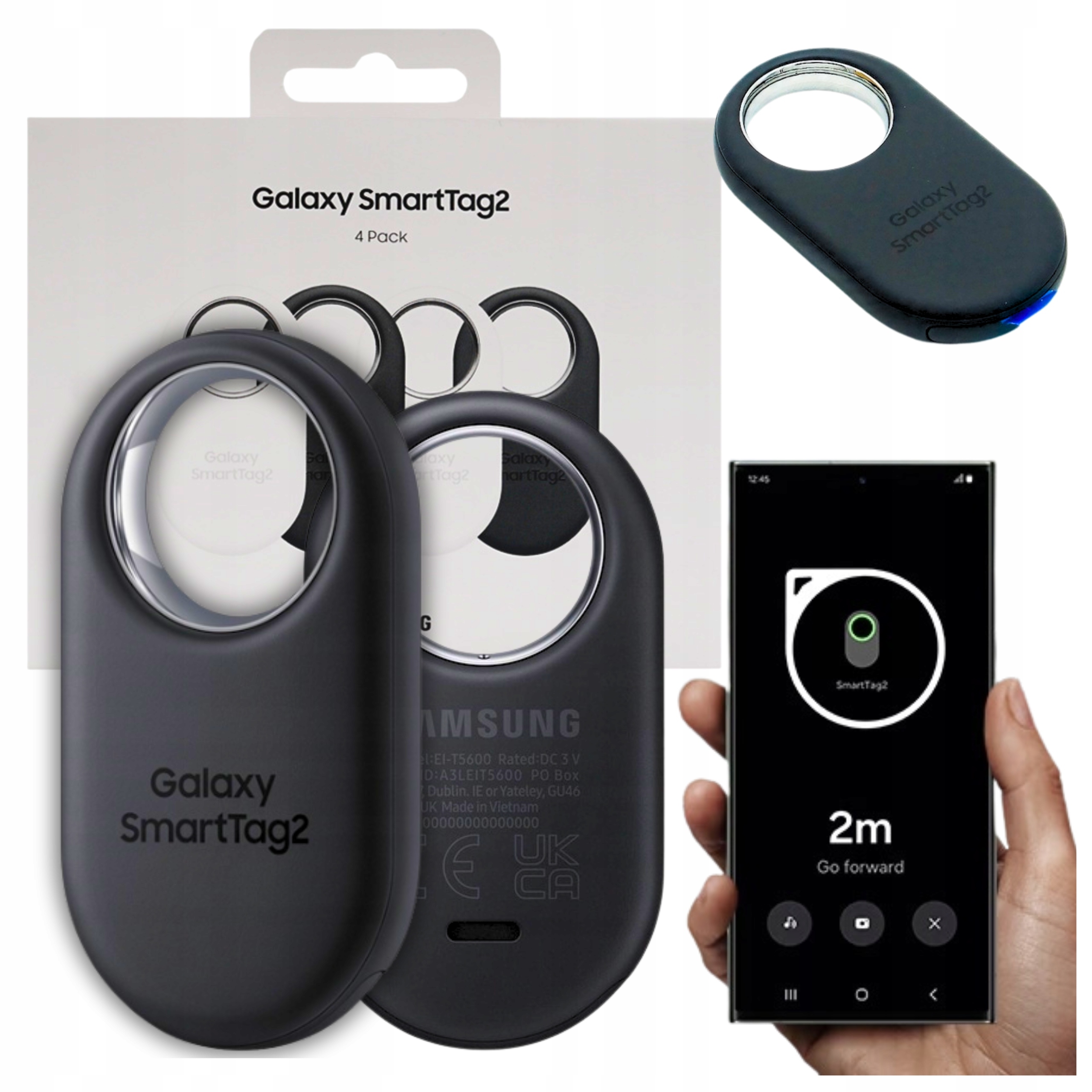 Lokalizator GPS Samsung SmartTag2 Bluetooth IP67 SmartThings Brelok Tracker - Sklep, Opinie ...