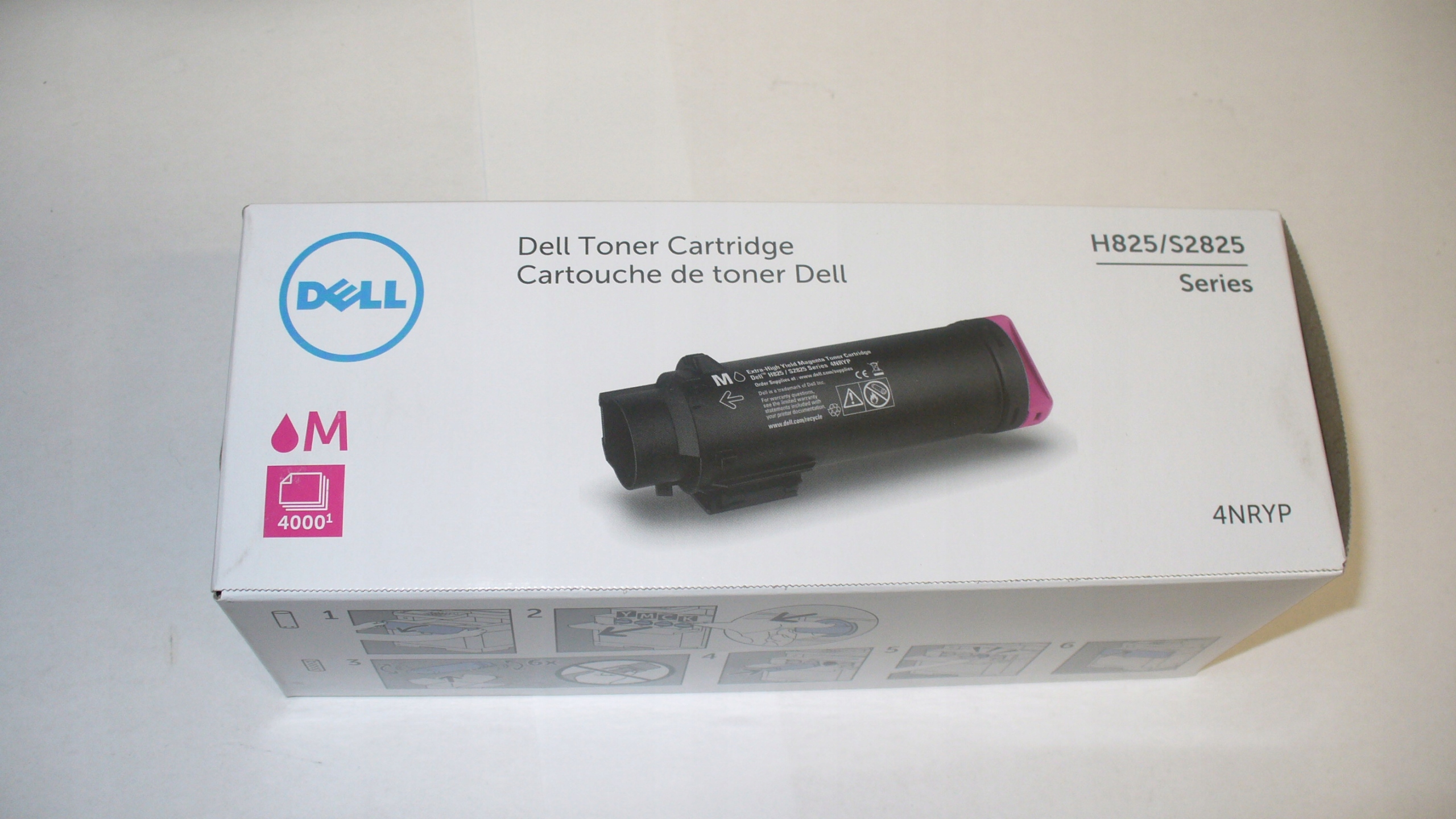 ORYGINAŁ TONER 4NRYP DELL H825 H625 S2825 MAGENTA - Sklep, Opinie, Cena ...