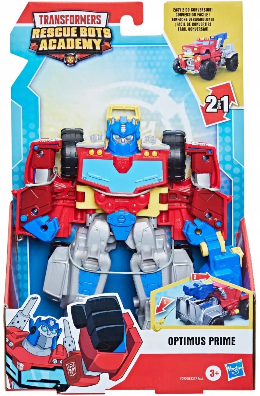 Figurka Optimus Prime Transformers Rescue Bots Aca (5010993826322 ...