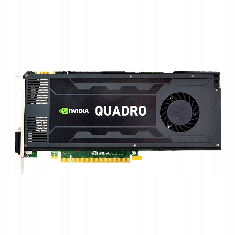 Nvidia Quadro K4200 4GB GDDR5 DP/DVI Displayport - PCIe PNY VCQK4200-T ...