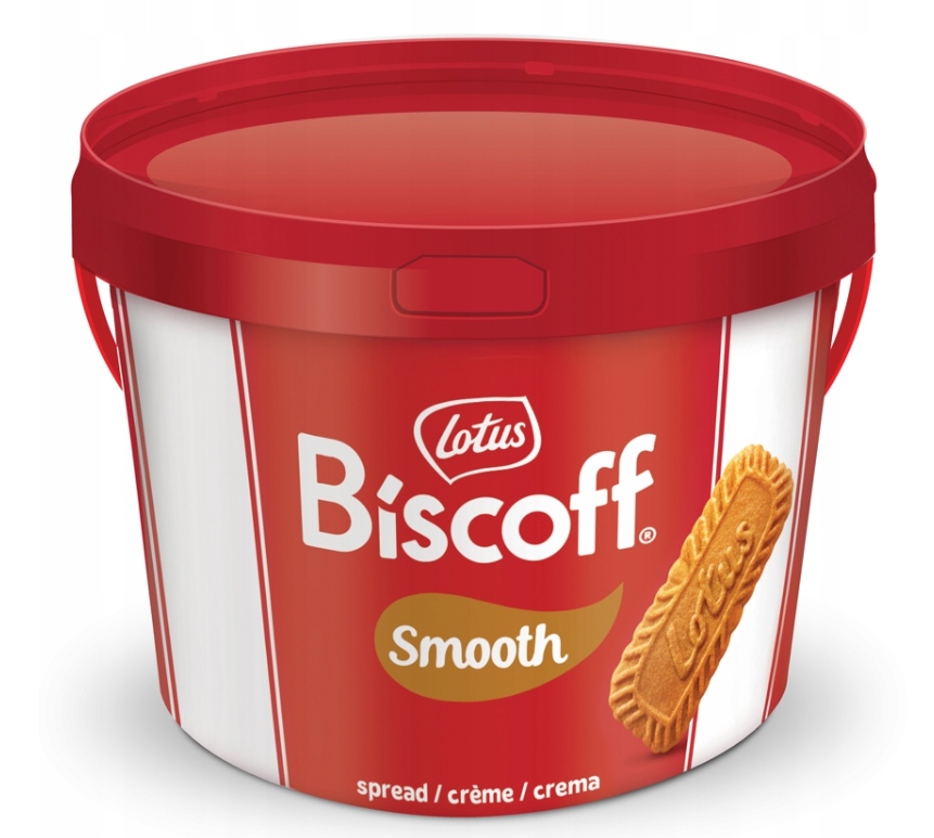 LOTUS Pasta krem Biscoff Smooth 8 kg TOPPING (5410126656909) • Cena ...