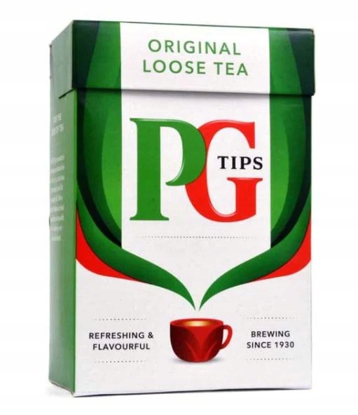 Angielska Herbata PG Tips LOOSE sypana 250g (8720608039999) • Cena, Opinie • Herbata czarna ...