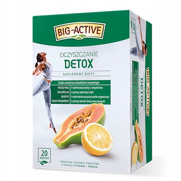 Big-Active Detox oczyszczanie Suplement diety 40g (5900956700526 ...