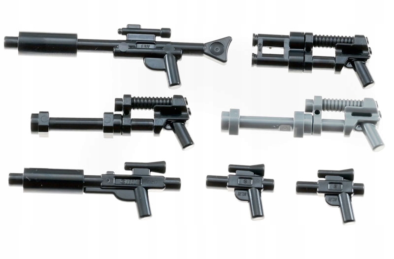 Broń LEGO z serii STAR WARS blaster karabin 57899 58247 pistolet v2 ...