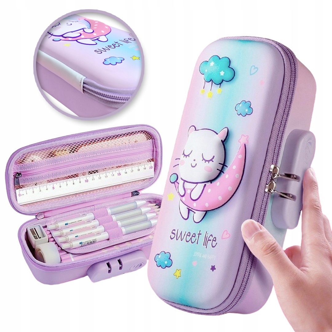 Piórnik rozkładany podwójny Ecarla (5903678581572) • Cena, Opinie ...