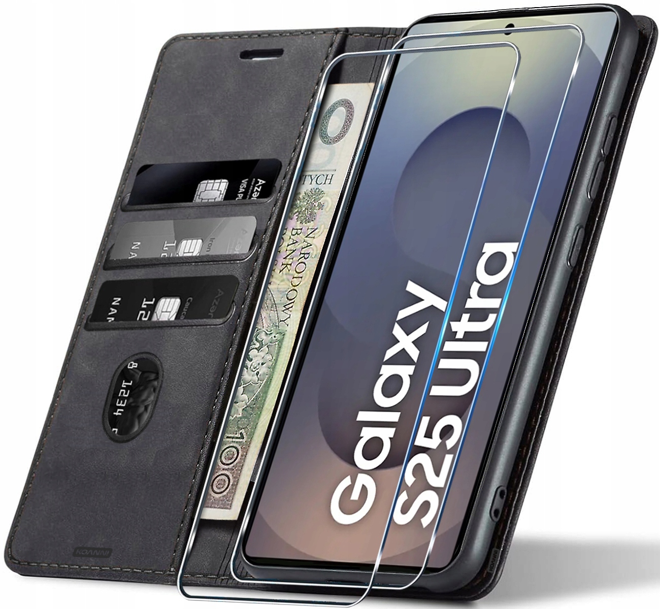 Etui z klapką Koanni do Samsung Galaxy S25 Ultra czarny - Sklep, Opinie ...