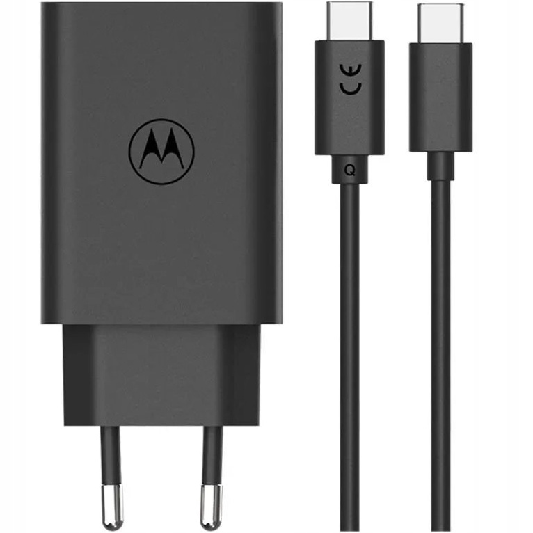 Ładowarka sieciowa Motorola TurboPower 68W PD kabel USB-C smukła szybka GaN - Sklep, Opinie ...