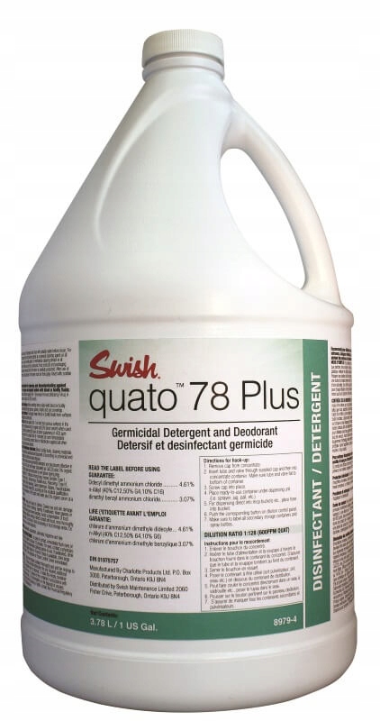 Preparat dezynfekujący Swish Quato 78 Plus 5 l (624237007948) • Cena ...