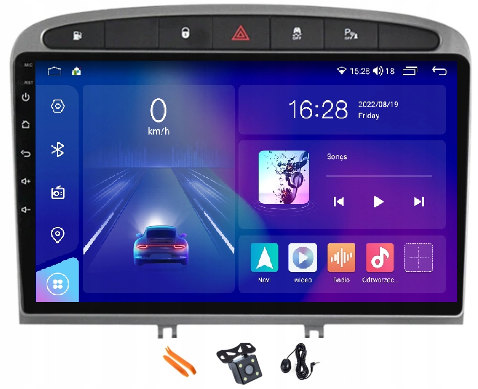 AUTÓRÁDIÓ GPS NAVIGÁCIÓ LTE PEUGEOT 408 308 07-13 RCZ 10-16 ANDROID, (5906702918825) • Ár ...