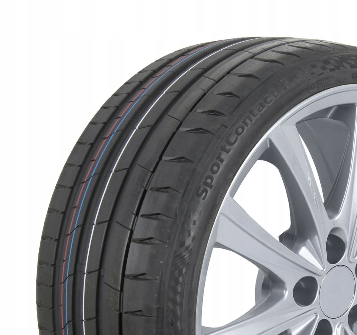 1x CONTINENTAL SportContact 7 255/40R20 101Y XL R0 ContiSilent 2024 r ...