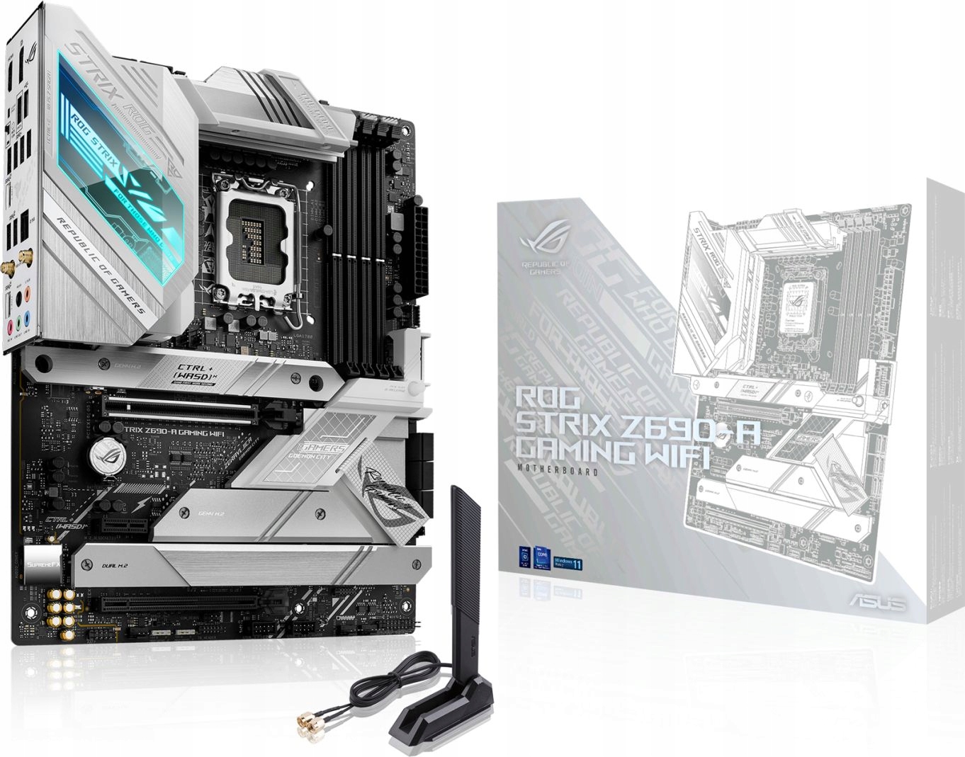 Płyta główna Asus ROG STRIX Z690A GAMING WIFI w Kraków - Sklep, Opinie, Cena w Allegro