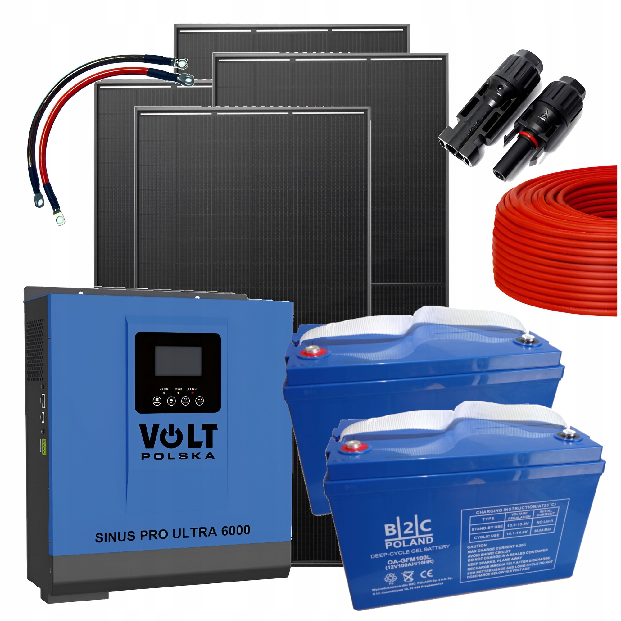 Inwerter fotowoltaiczny Volt Polska 3000 W 5904100450756 za 6999.00PLN ...