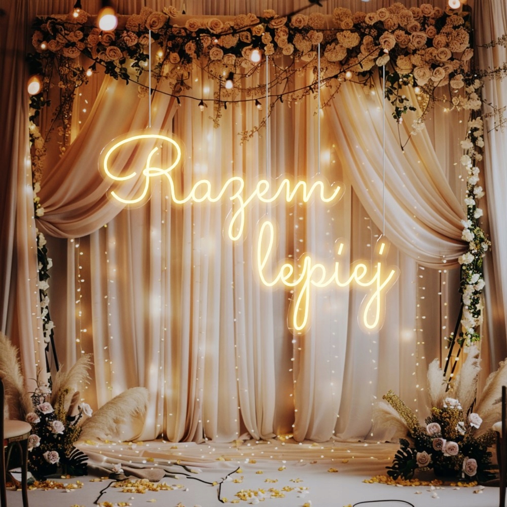 Led z Napisem - Niska cena na Allegro