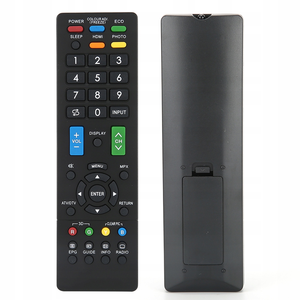 ZAMIENNIK PILOT DO TELEWIZORA TV DLA SHARP RM-L1238 CZARNY • Cena, Opinie - Allegro