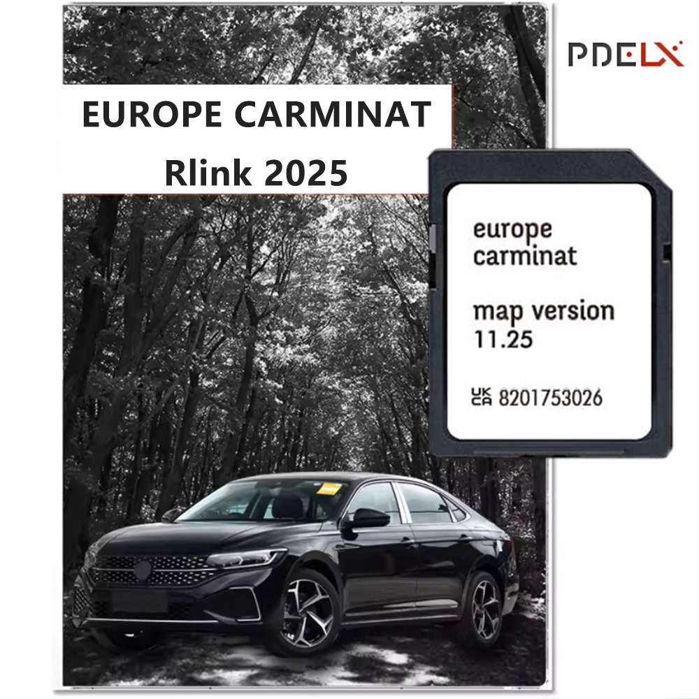 MAPA KARTA REN-AULT R-LINK 11.25 MEGANE CLIO LAGUNA SCENIC 2025 PL ...