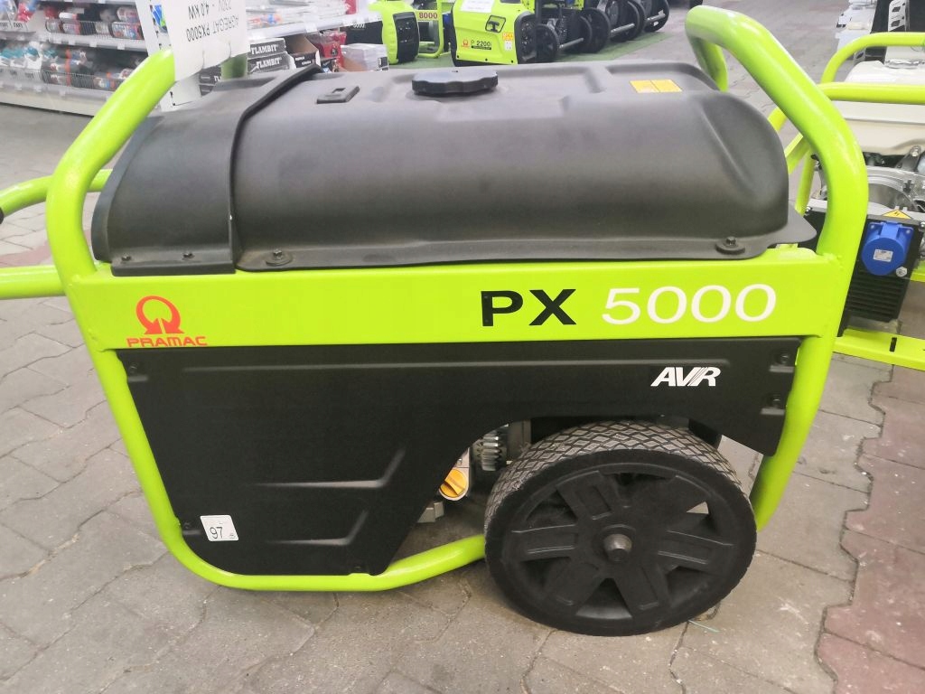 Agregat prądotwórczy przenośny jednofazowy Pramac 3800 W benzyna (8018539084707) • Cena, Opinie ...