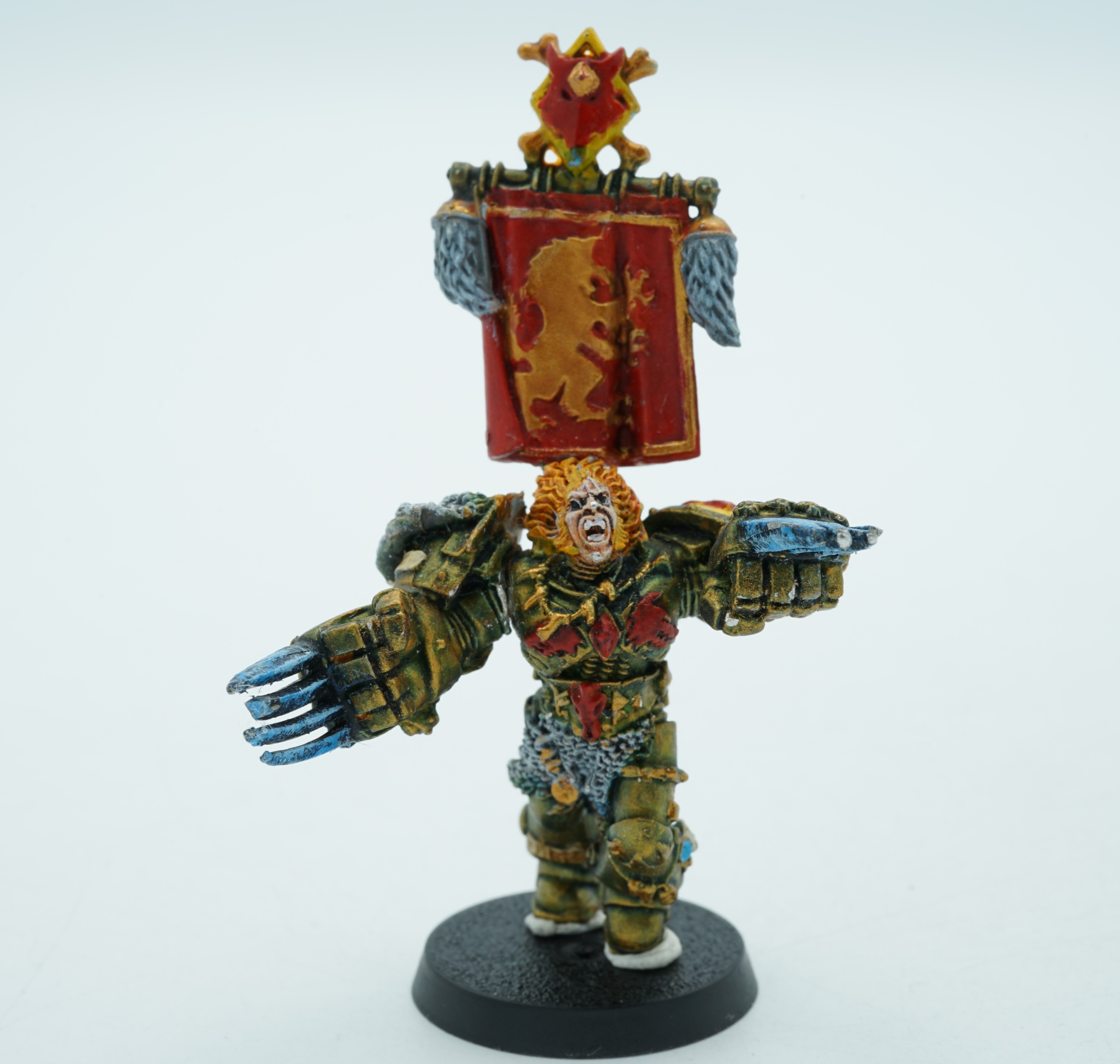 Warhammer 40K Space Wolves Wolf Guard with Wolf Claws figurka metal ...