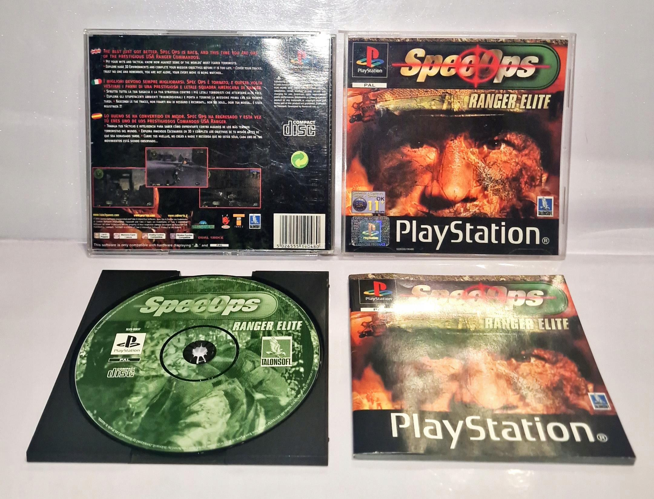 SPEC OPS RANGER ELITE PlayStation (PSX) pudełkowa - Stan: Używany 29 ...