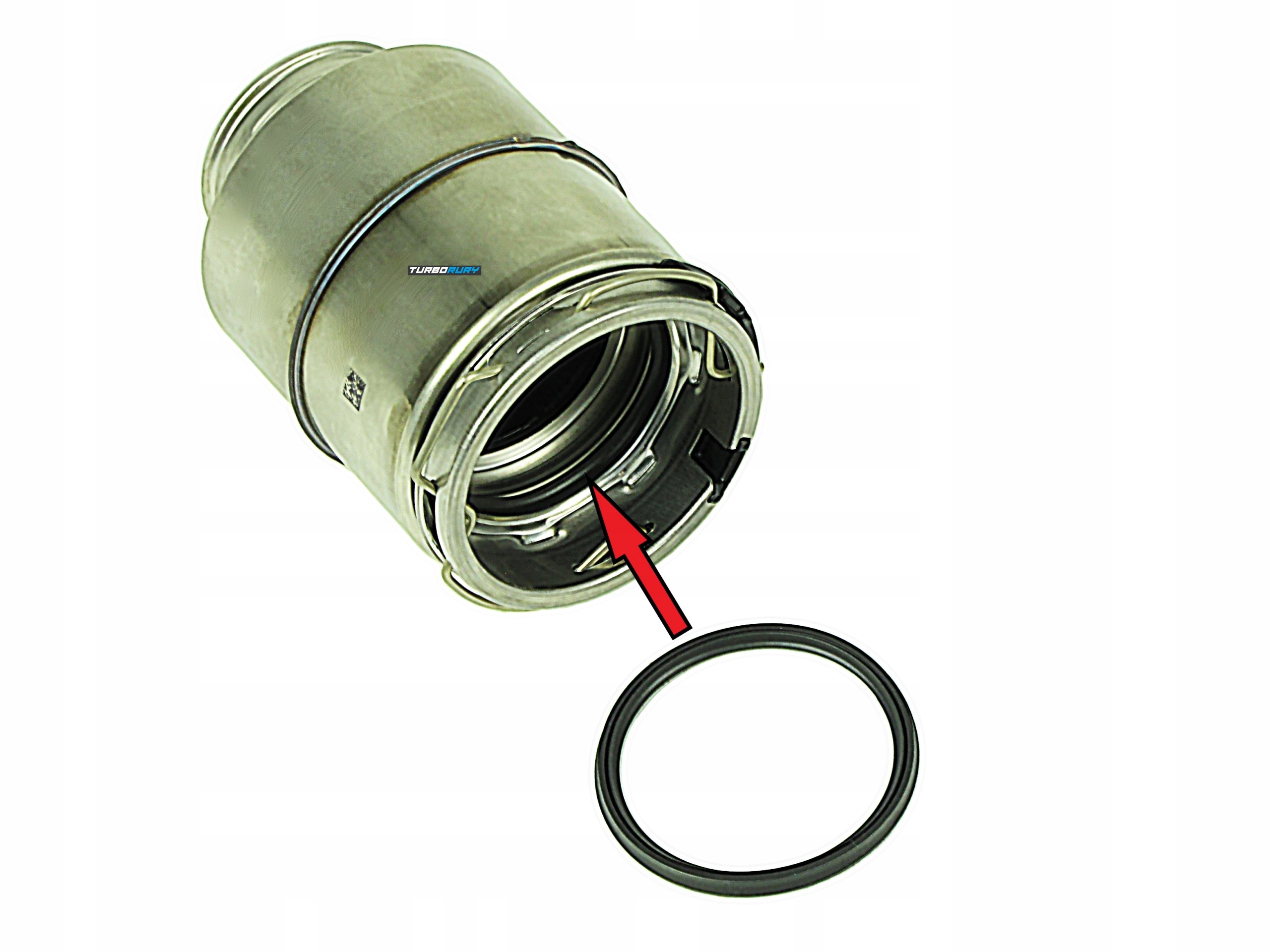 Uszczelka oring do rezonatora Renault Master Opel Movano 2.3 dci ...