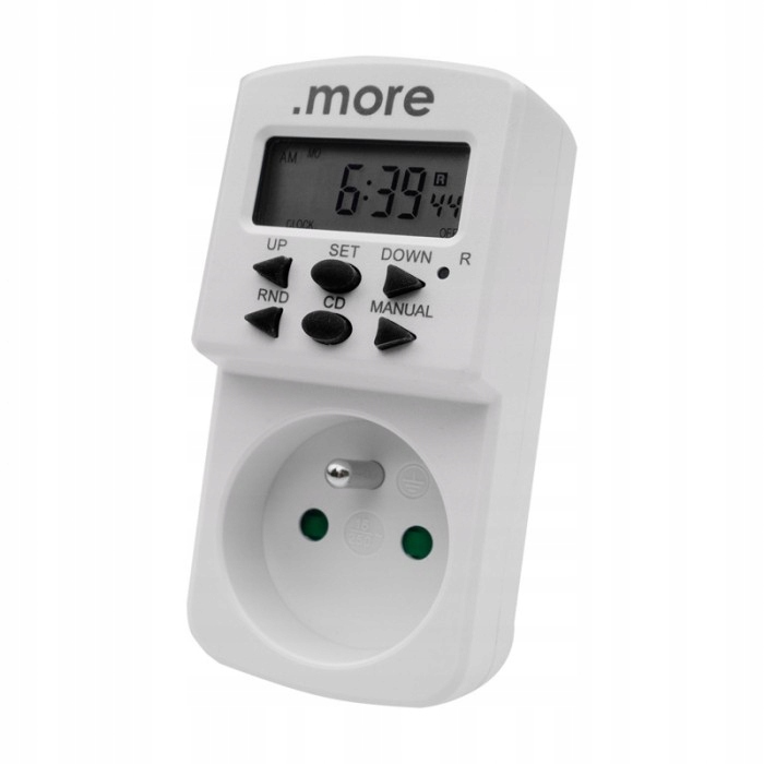 Elektronický časový programátor Vypínač Digitální vypínač do zásuvky ...
