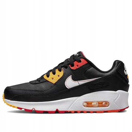 Buty Młodzieżowe Nike Air Max 90 Leather Black Cosmic Clay CD6864-017 r ...