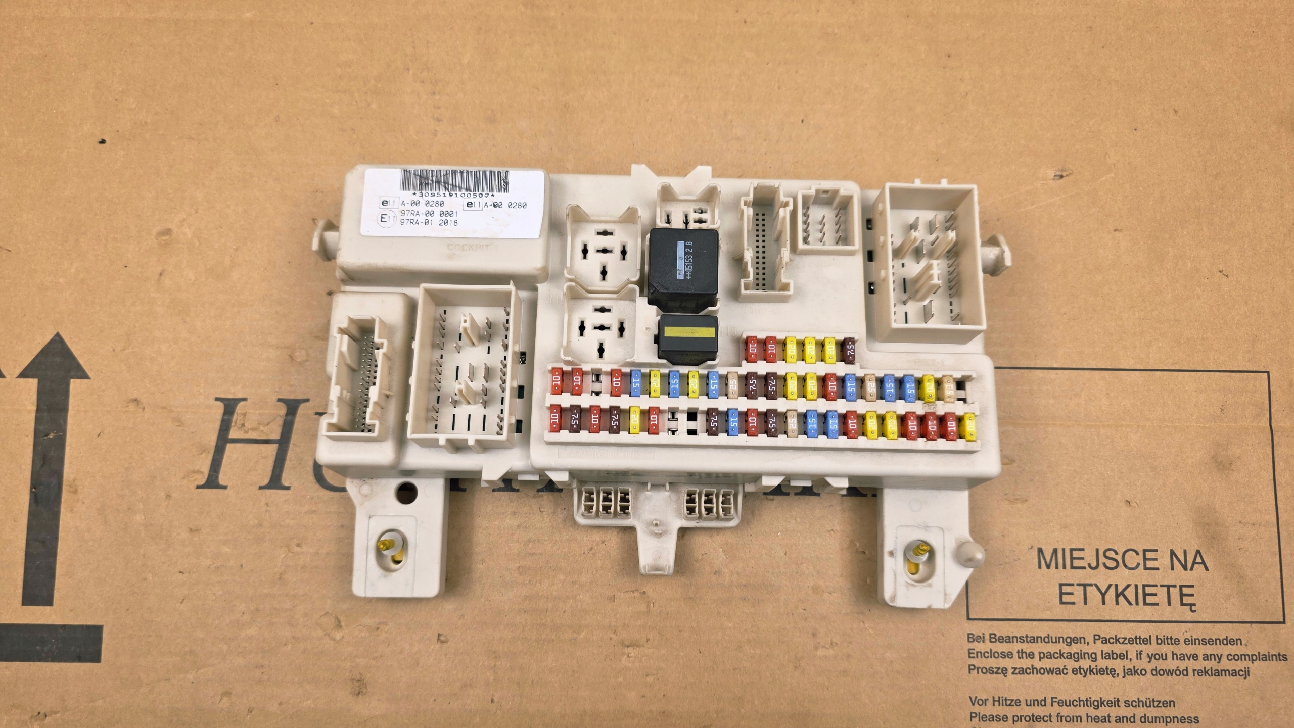 FORD FOCUS MK2 II C-MAX MK1 MODUŁ BCM BSI 2005 ROK PRZEDLIFT 4M5T-14A073-DF za 199.00PLN z ...