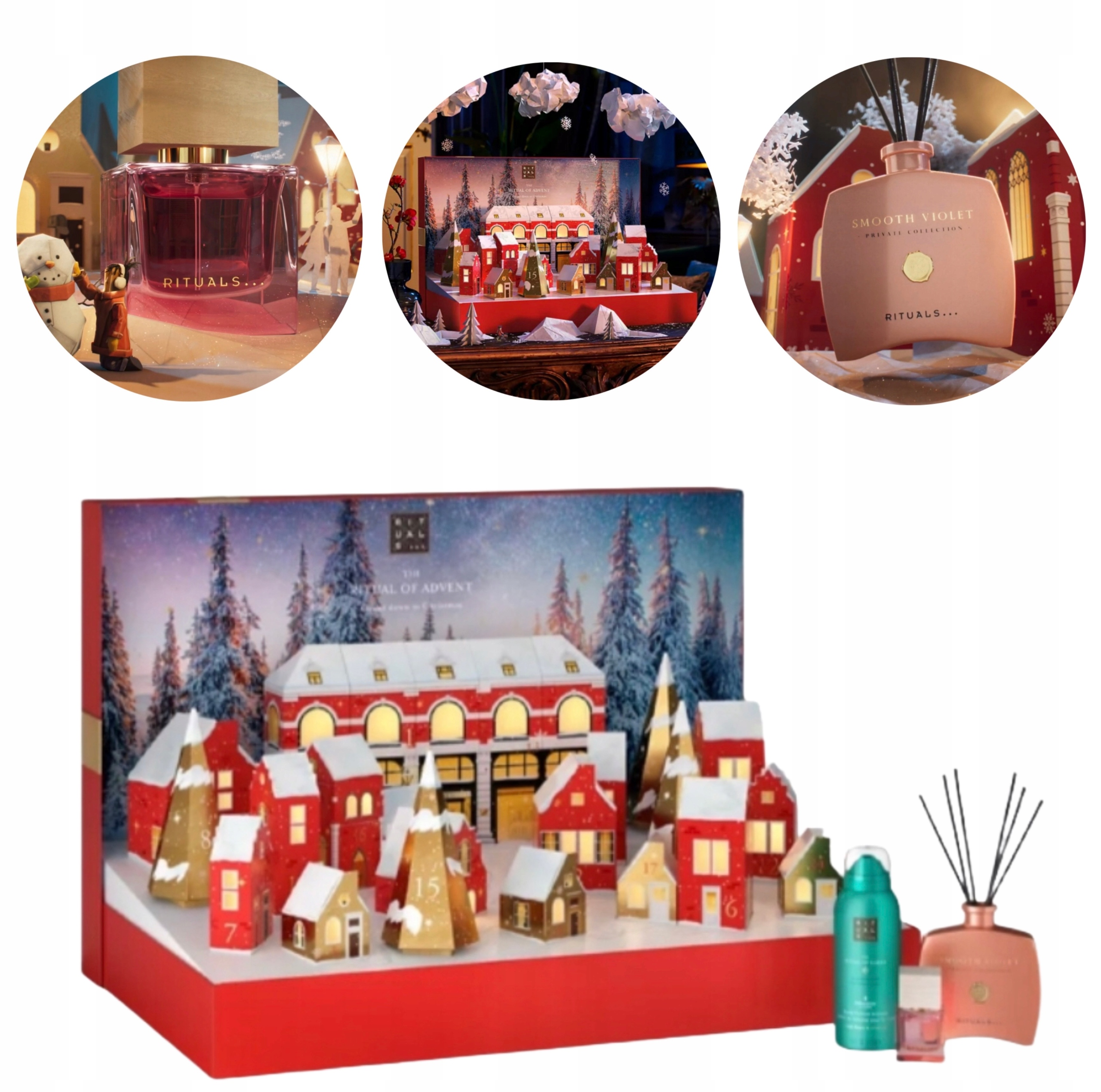 RITUALS KALENDARZ ADWENTOWY PREMIUM Z KOSMETYKAMI ZESTAW ŚWIĄTECZNY PREZENT 14740754328 - Allegro.pl