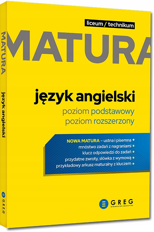 Matura Język angielski 2024 NOWOŚĆ USTNA PISEMNA (14357626428) | Podręcznik Allegro