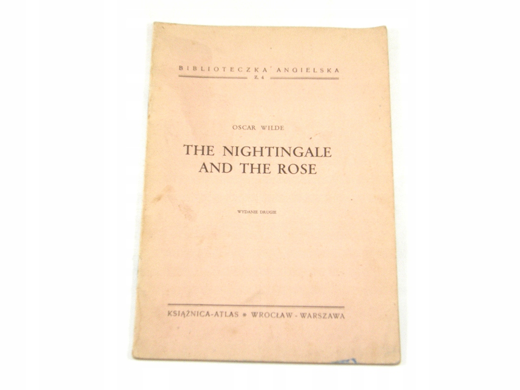 The Nightingale and The Rose Oscar Wilde • Cena, Opinie • Książki ...