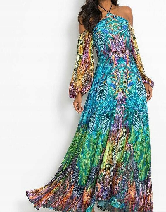 wxu SUKIENKA LETNIA DAMSKA 42 • Cena, Opinie • Sukienki 17584864588 ...