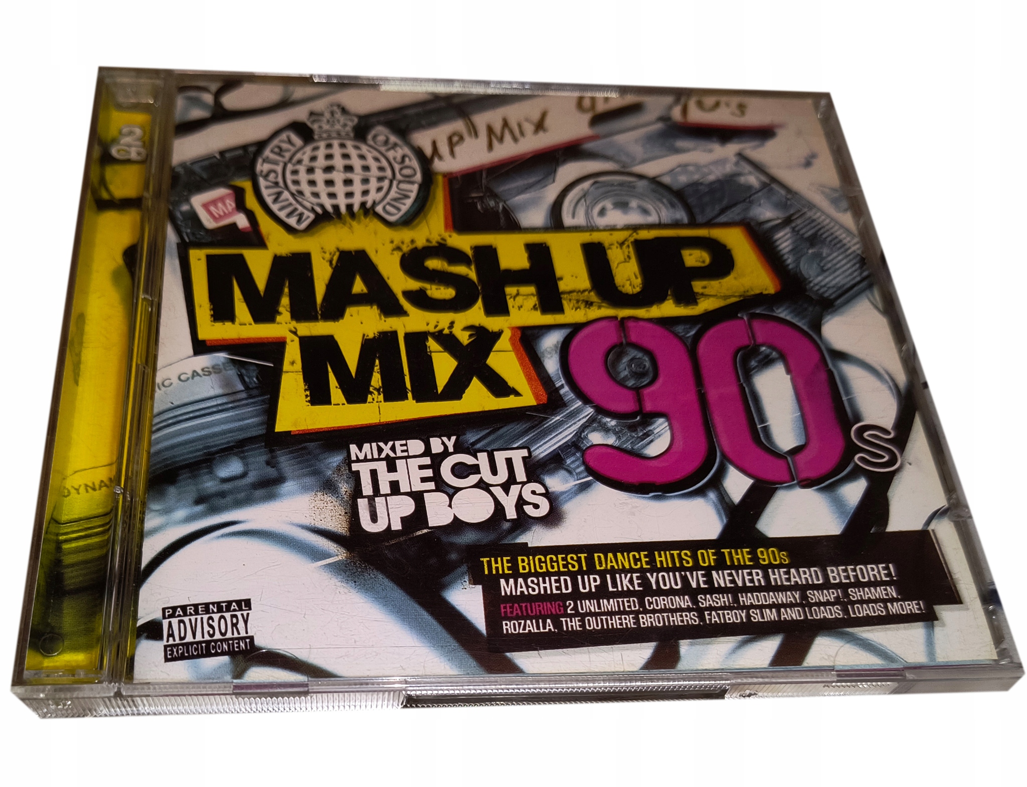MASH UP MIX 90 Hity Lat 90 Corona 2 Unlimited 16538109082 - Sklepy ...