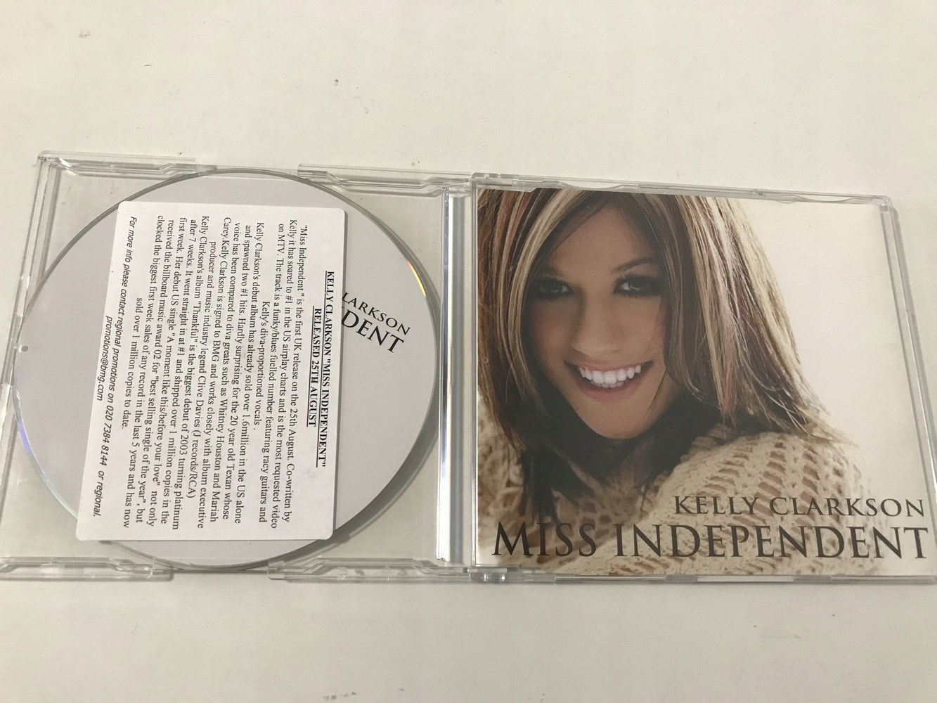 CD Kelly Clarkson Miss Independent STAN 5/6 14925418165 - Sklepy ...