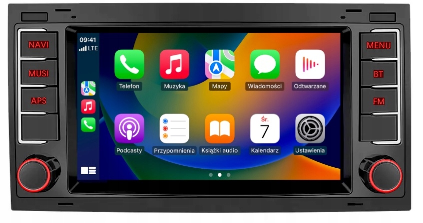RÁDIO GPS ANDROID VW MULTIVAN T5 TOUAREG 2GB 32GB CARPLAY WIFI USB za 4969 Kč - Allegro