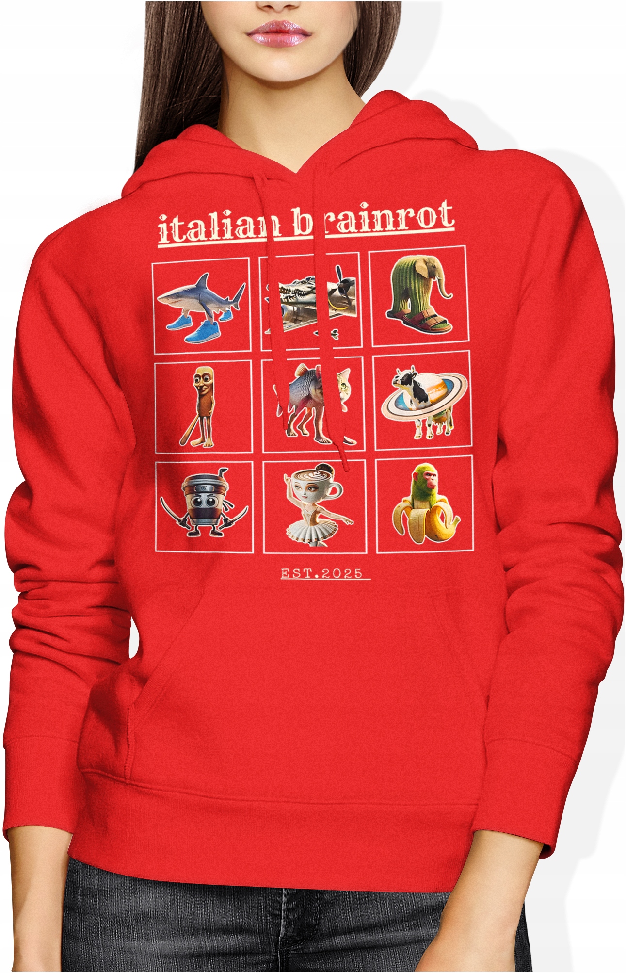 ITALIAN BRAINROT PULÓVER TRALALERO TRALALA MEME TIK TOK BOMBARDIRO NŐI ...