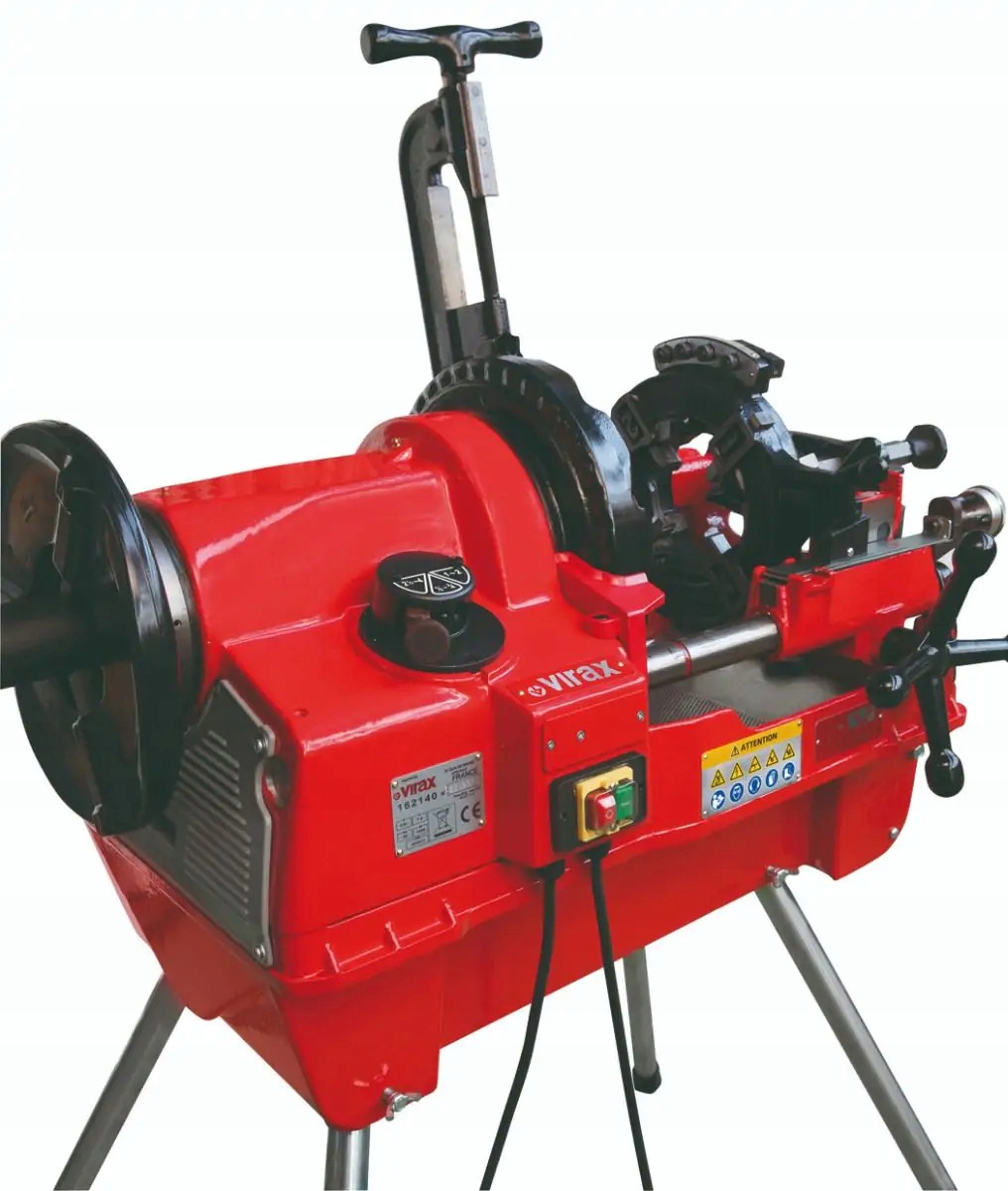 Gwintownica obcinarka do rur 4" gwinciarka stacjonarna 162140 VIRAX ...